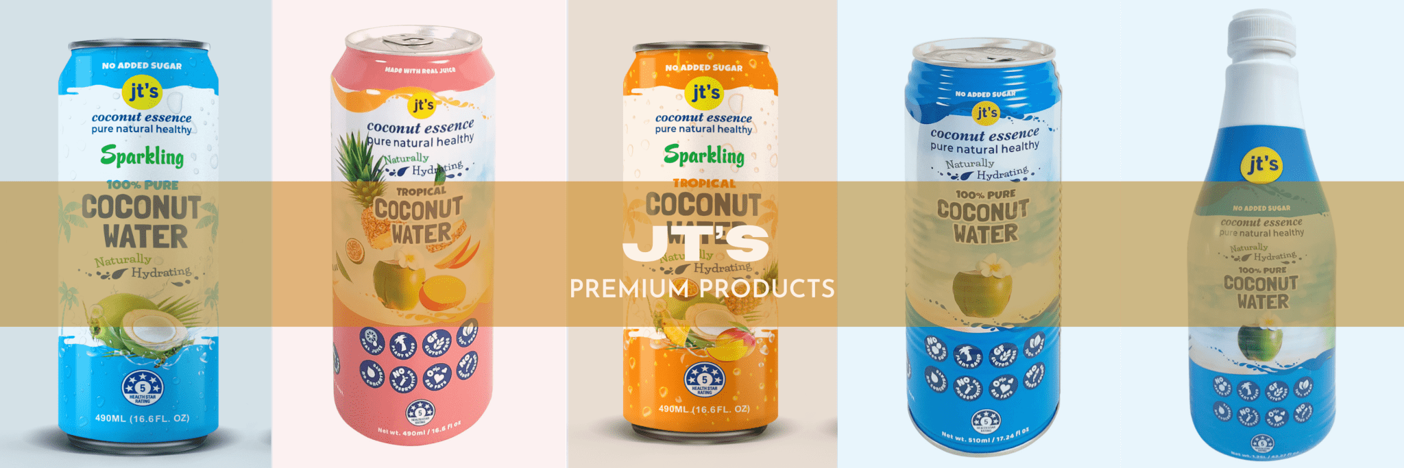 JT's Premium Coconut Water - Taste the best, Forget the Rest - JT's ...